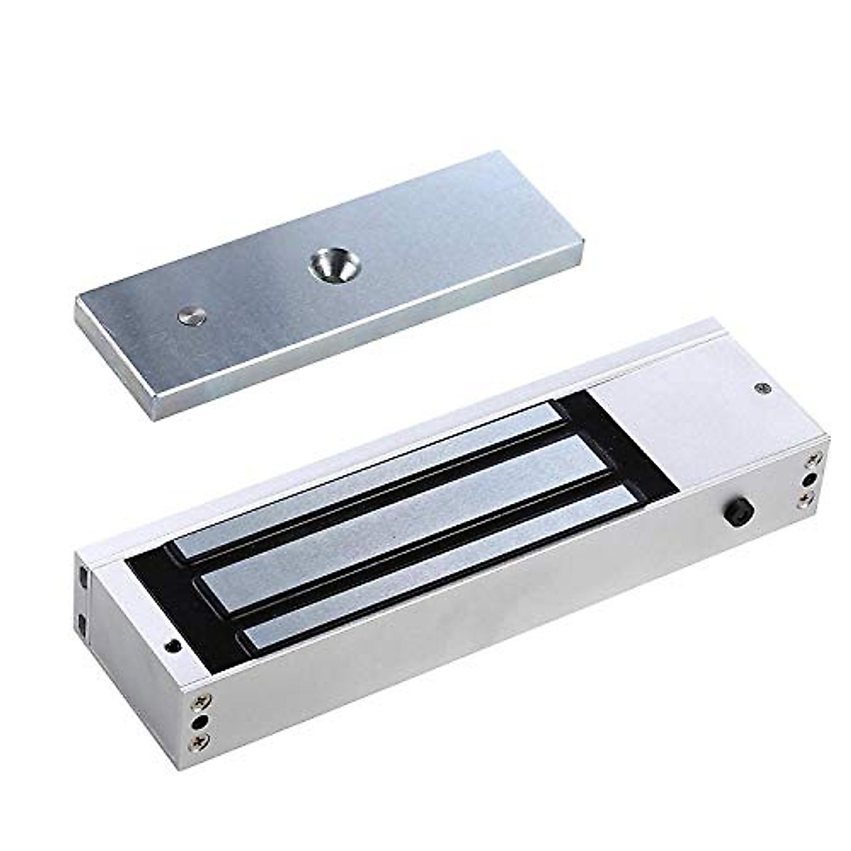 UHPPOTE 2.4GHz WiFi Outswinging Indoor 1200lb Electric Magnetic Door Lock Kit System with Remote and Smartphone app Control