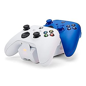 PowerA Duo Charging Station for Xbox Series X|S - White, Wireless Controller Charging, Charge, Rechargeable Battery, Xbox Series X|S, Xbox One