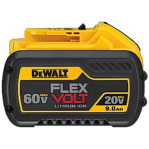 DEWALT FLEXVOLT 20V/60V MAX* Battery, 9.0-Ah (DCB609)