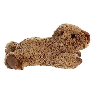 Aurora® Adorable Mini Flopsie™ Charlie Capybara™ Stuffed Animal - Playful Ease - Timeless Companions - Brown 8 Inches