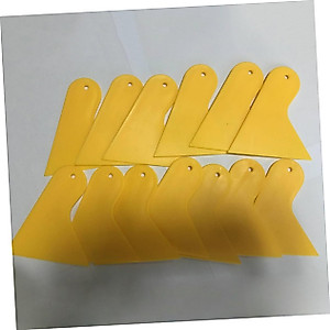 Mikinona Scraper for DIY Tool Glue Scraper DIY Scraper Small Scraper Yellow