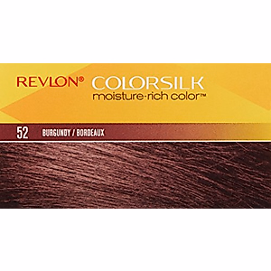 Revlon ColorSilk Moisture Rich Hair Color, 52 Burgundy