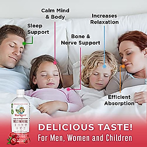 Magnesium Citrate Gummies & Liquid Multimineral (Cranberry) Bundle by MaryRuth's | Magnesium Supplement | Stress Relief, Bone, Nerve, Gut Health | Natural Sleep Support | Vegan Vitamins, Calcium & MSM