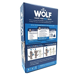 Gray Matters Games The Game of Wolf a Trivia Game for Friends, Families and Teens