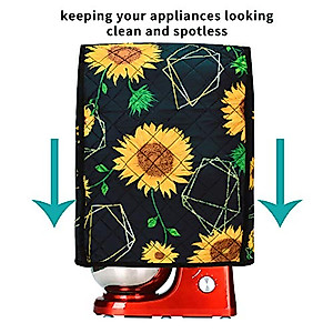 Kitchen Aid Mixer Cover,Stand Mixer Cover Compatible with 6-8 Quarts Kitchen Aid Hamilton Stand Mixer,Kitchen Aid Covers For Stand Mixer. Pioneer Woman Kitchen Aid Mixer Accessories.