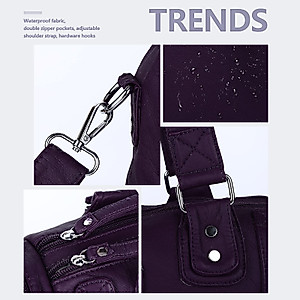 Angelkiss Soft Leather Purses for Women Purses and Handbags Hobo Bags Satchel Shoulder Bags Ladies Tote Crossbody Travel Bag