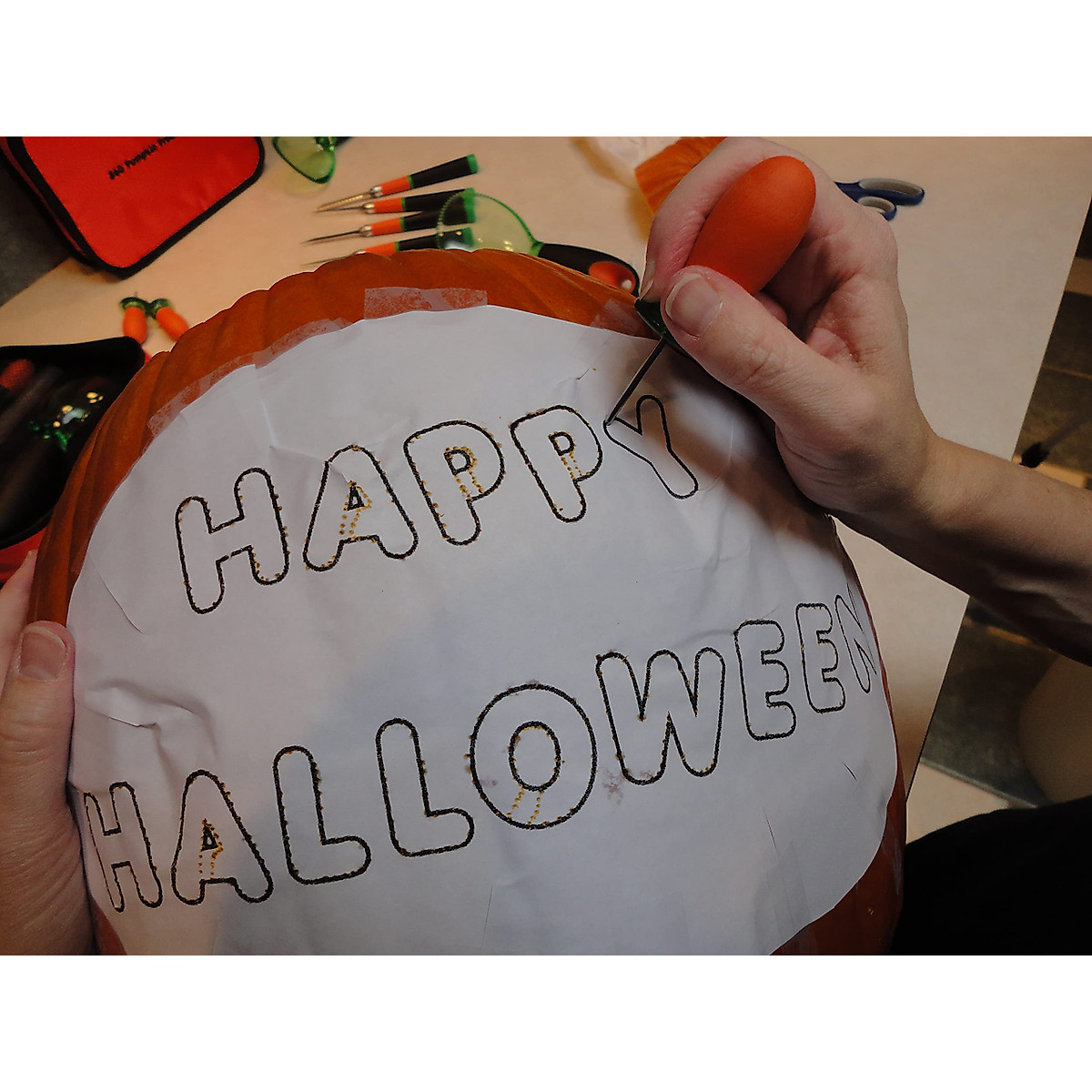 360 Pumpkin Products Ultimate Pumpkin Carving Pin-Hole pattern marking/hole punch tool set. (2ea.)