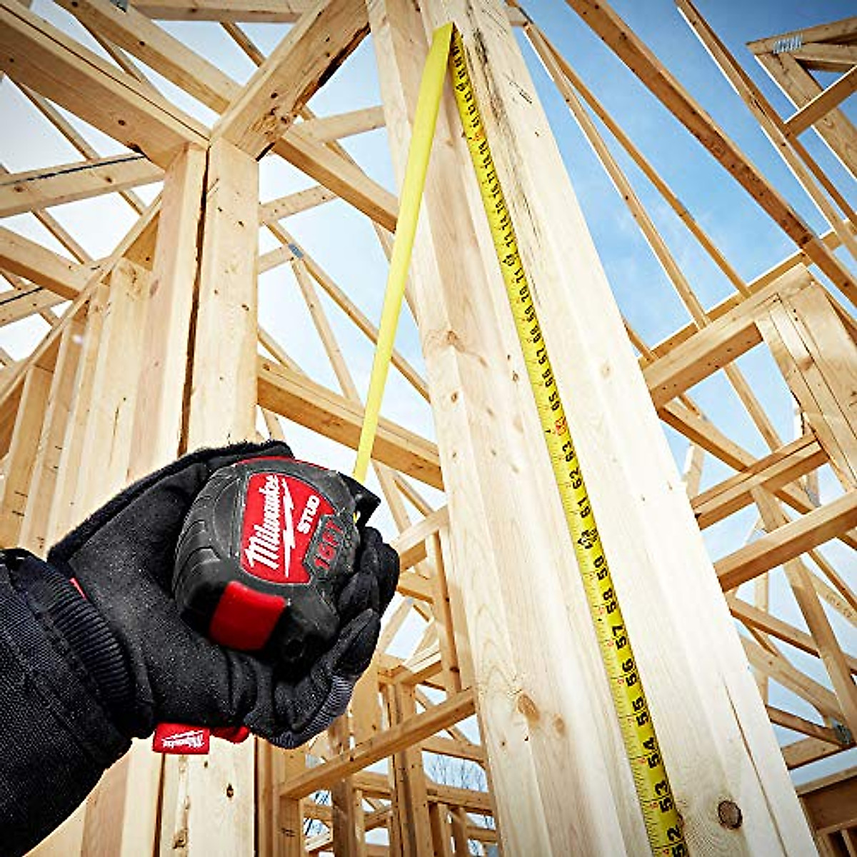 Milwaukee 48-22-9916 16-Foot Reinforced Impact Resistant Stud Tape Measure