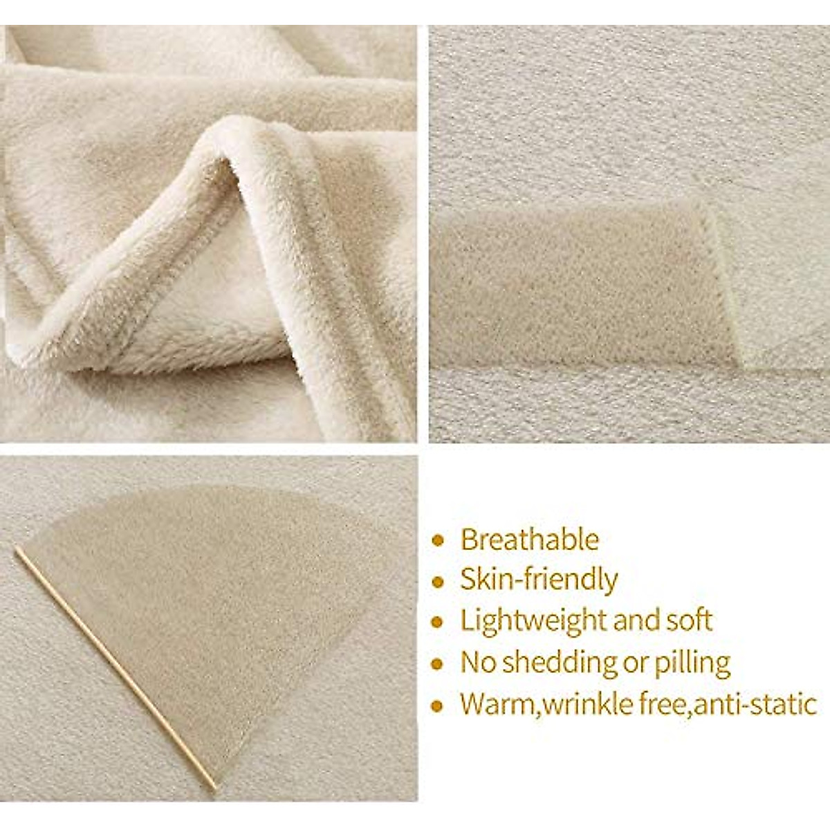 in Loving Memory Photo Blanket Personalized Blankets with Pictures and Name, Customized Memorial Blanket, Custom Blanket (3P, 48X32 inch)