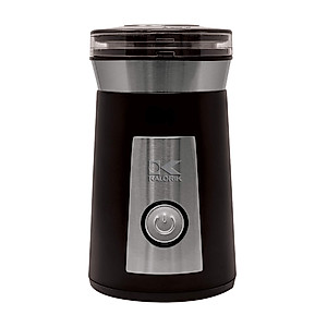 Kalorik Coffee and Spice Grinder, 200W Black and Stainless Steel