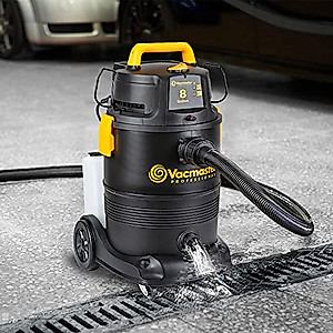 Vacmaster VK809PWR 0201 8 Gallon 5.5 Peak HP Wet/Dry/Upholstery Shampoo Vacuum Cleaner