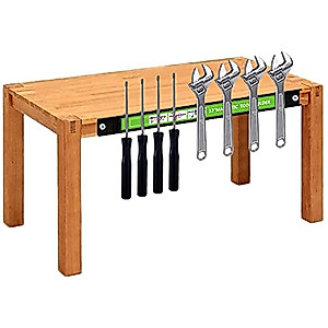 Magnetic Tool Holder 12 Inch 4 Pack Heavy Duty Magnet Tool Bar Strip Rack Wall Mount Green