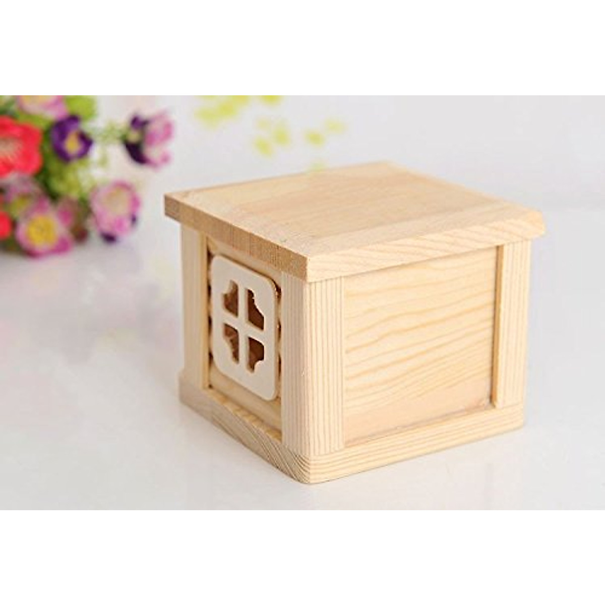 Litewoo Hamster Hideout Chewable Toys Wooden Accessories—— Hut
