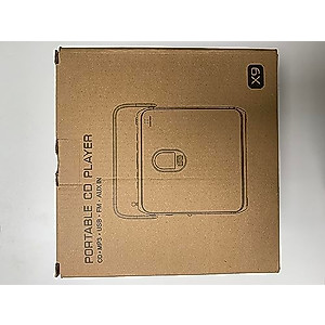 KOVCDVI CD Player Portable Bluetooth CD Player with Speakers Boombox CD Walkman FM Radio CD Player for Home with LCD Display Handle Design Support USB AUX Playback Headphone Jack