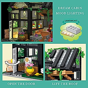 Mesiondy Flower House Building Set, Compatible with Lego Flower Friends House, Create a Warm and Beautiful Environment, Gift for Girls 6-12(567 Pcs)