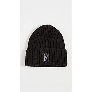 Mackage Women's Jude Beanie, Black, One Size