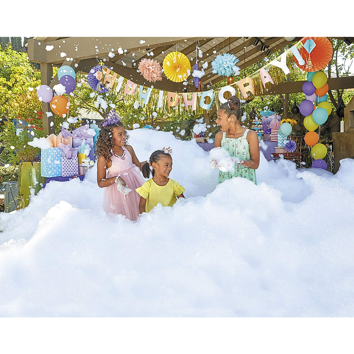 Little Tikes FOAMO Foam Machine is an Easy-to-Assemble Foam Making Toy Perfect for Birthdays, Celebrations or Any Day You Want an Awesome Foam Party