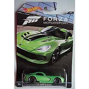 Hot Wheels Forza Motorsport Series Green '13 SRT Viper 5/6