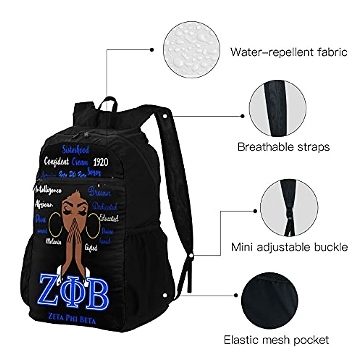 Lightweight Packable Travel Hiking Backpack Daypack