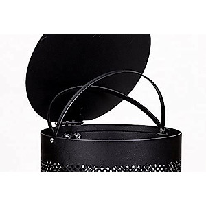 ZERO WASTE USA Standard Low Profile Dog Waste Station/MittN Bag System, Matte Black, 10 Gallon Capacity, Aluminum Material