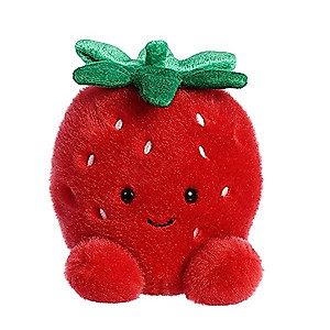 Aurora® Adorable Palm Pals™ Juicy Strawberry™ Stuffed Animal - Pocket-Sized Play - Collectable Fun - Red 5 Inches