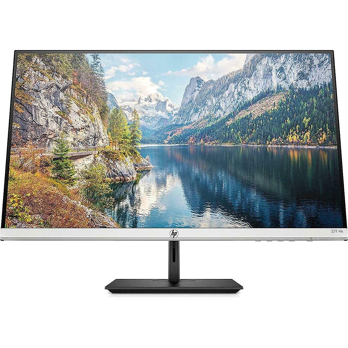 HP Newest Flagship 27" UHD 4K(3840 x 2160) 60Hz IPS LED Anti-Glare Monitor | AMD FreeSync | 5 ms Response Time | HDMI DisplayPort | 178° Height Adjustable | with High Speed HDMI Cable Bundle