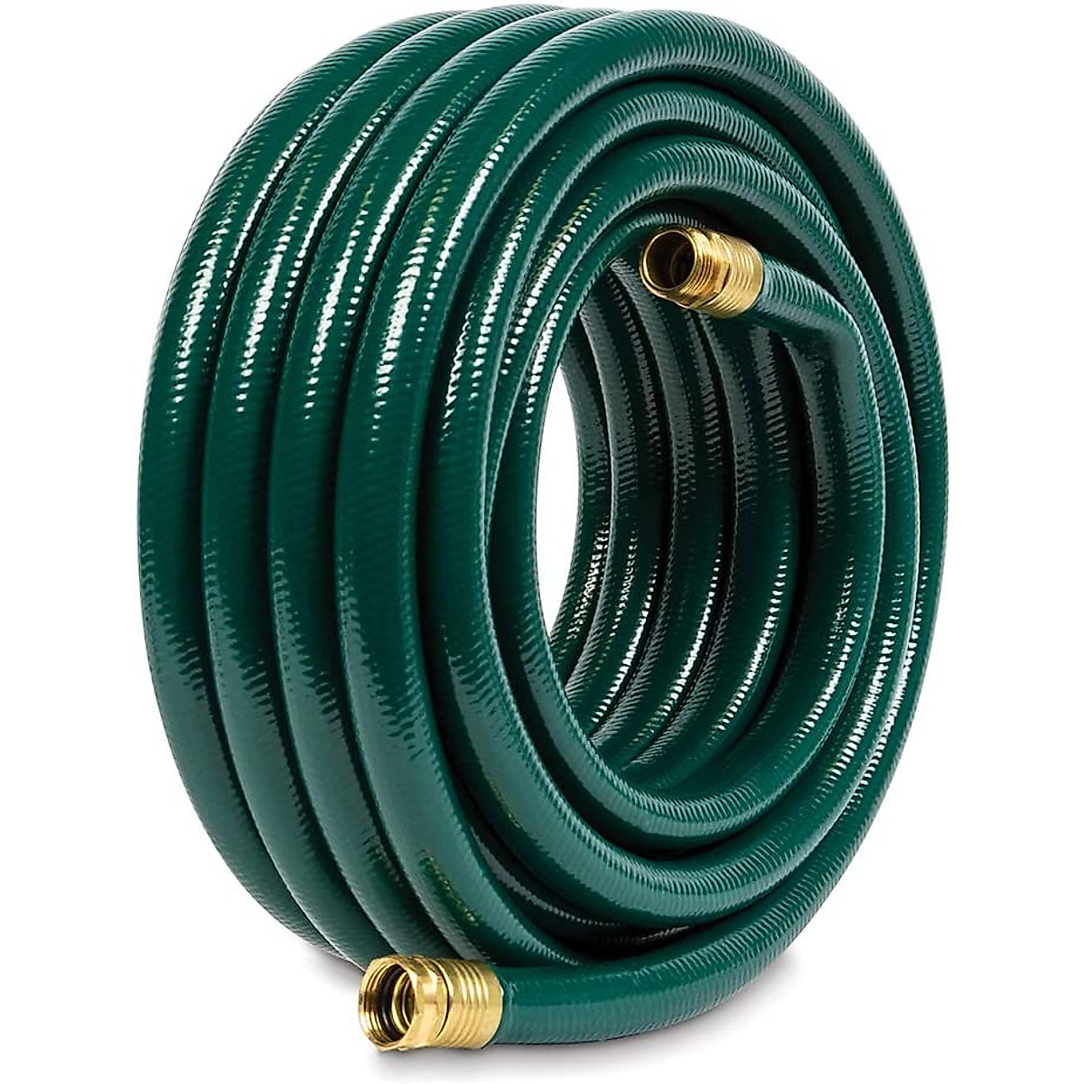 Gilmour 843501-1001 Flexogen Heavy Duty Watering Garden Hose 3/4in x 50 Feet, Green