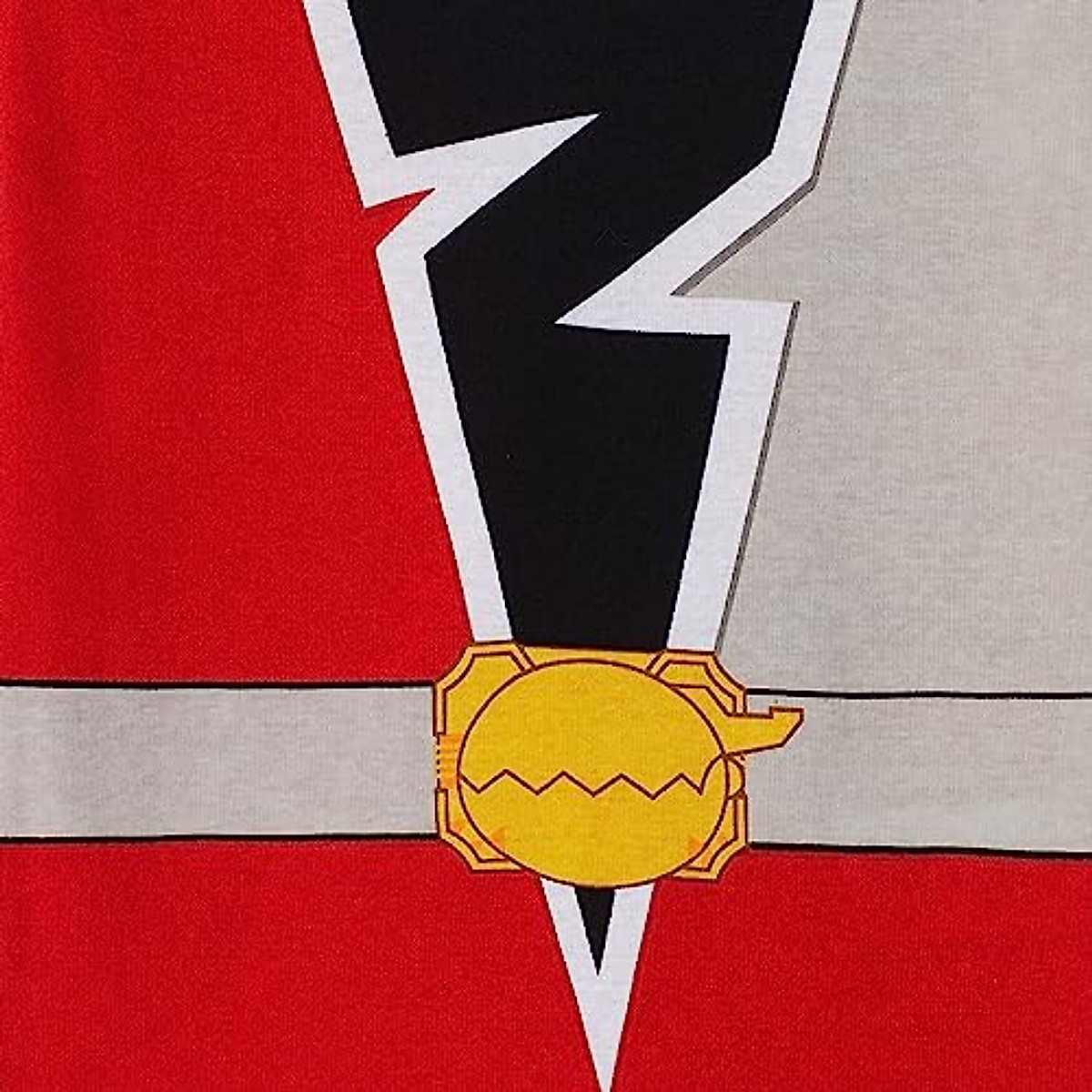 Power Rangers Little/Big Boy's 4 Piece Cotton Pajama Set (as1, numeric, numeric_6, regular, Red and Blue Dino Fury Rangers)