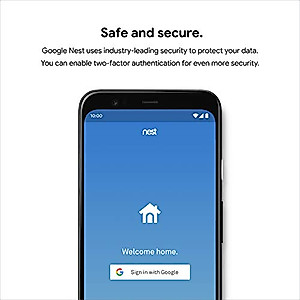 Google Nest Cam Outdoor - 1st Generation - Weatherproof Camera - Surveillance Camera with Night Vision - Control with Your Phone