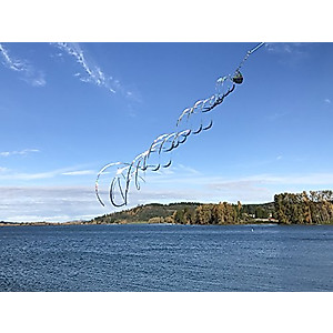 In the Breeze Mylar Spinner Silver Turbulance — 36" Long