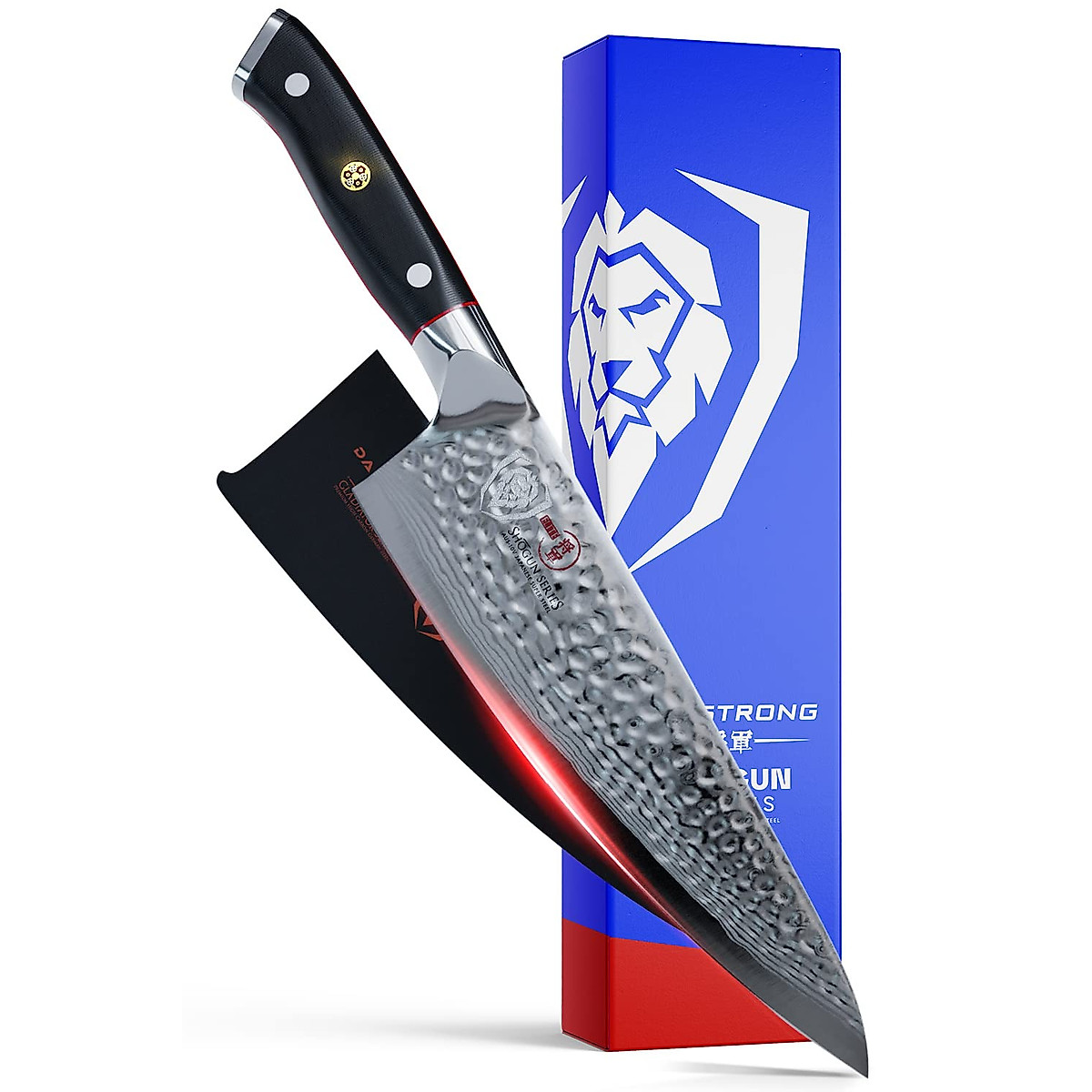 Dalstrong Shogun Series Butcher Knife 10" Bundled with Chef Knife 8" - ELITE