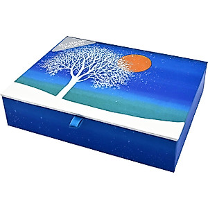 Winter Tree Deluxe Boxed Holiday Cards (20 cards, 21 self-sealing envelopes)