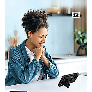 FNTCASE for Samsung Galaxy S23 Case: Military Grade Drop Proof Protection Rugged Protective Cell Phone Cover with Kickstand | Shockproof TPU Matte Textured Sturdy Bumper Cases for Galaxy S23 5G 6.1''