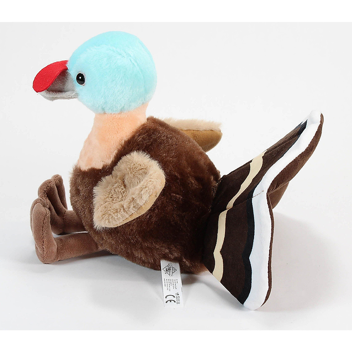 The Petting Zoo Turkey Stuffed Animal Plushie, Gifts for Kids, Wild Onez Wildlife Animals, Turkey Plush Toy 9 inches