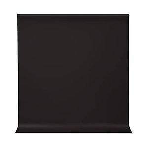 Julius Studio 10 x 12 Ft. Black Photo Studio Backdrop Background for Photography, Video, and Content Creation Polyester Black Muslin Backdrop, JSAG476