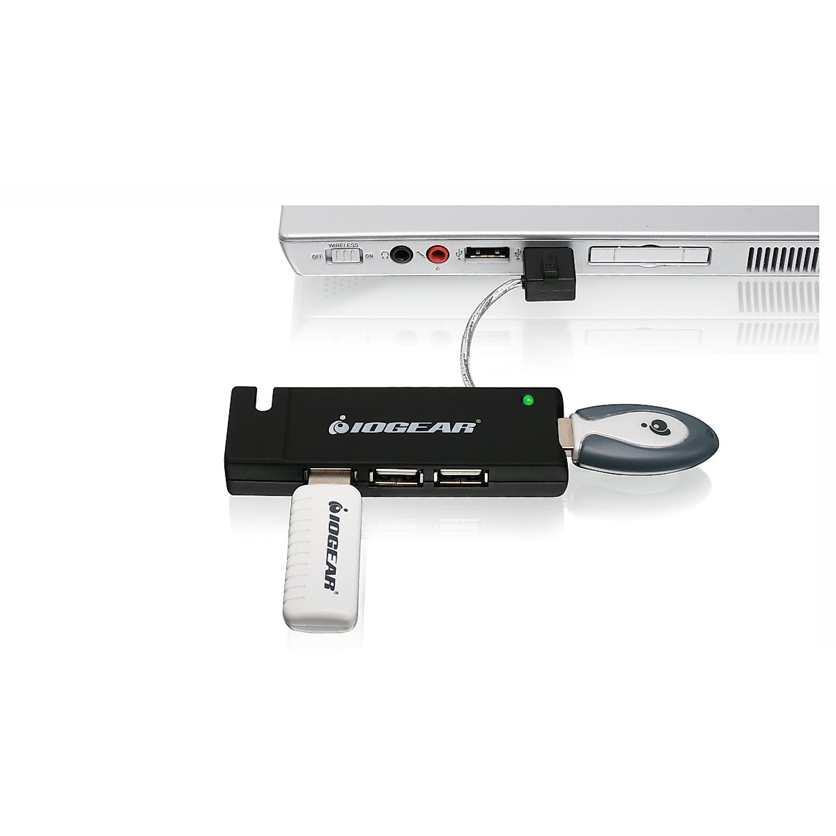 IOGEAR 4 Port USB 2.0 Hub Multi-Language Version GUH285W6
