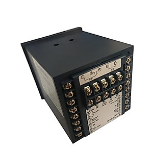 Flow Meter Intelligent Flow Totalizer for Flow Meter Accept Pulse 4-20mA 0-10mA 0-5V PT100 Signal Relay Output RS485 96mm*96mm Panel Size High Stability and Convenient Operation (Color : Basic-U, Si