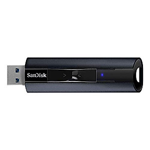 SanDisk Extreme PRO USB 3.2 Solid State 512GB Flash Drive for High Speed Transfer 420MB/s Read Speed - Works with Computers, Laptops (SDCZ880-512G-G46) Bundle with (1) Everything But Stromboli Lanyard