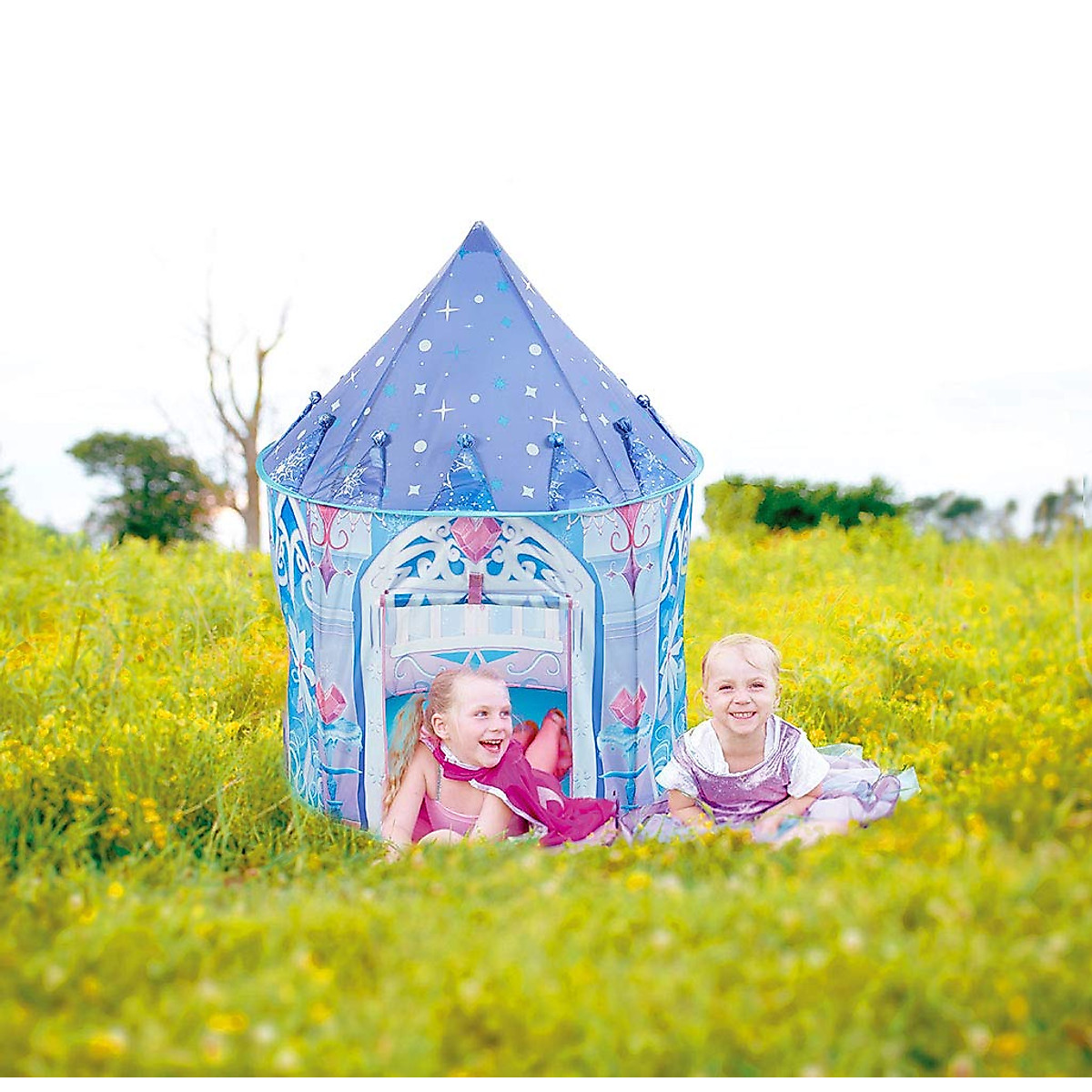 Kidodo Kids Play Tent Toy Children Pop Up Tent Kids Playhouse Indoor Outdoor Game Party Birthday Gifts Toddler for Boys Girls. Tunnel Foldable Tent for Baby Children