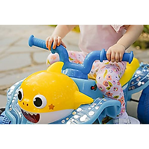 Dynacraft Baby Shark 6-Volt Unisex Kids Ride-on for Age 1.5-3 Years