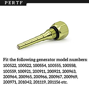 Generator Magnetic Oil Dipstick Compatible with Champion 2000/2500 Watt Inverter Generator,Magnetic Tip Oil Dipstick Dip Stick Parts