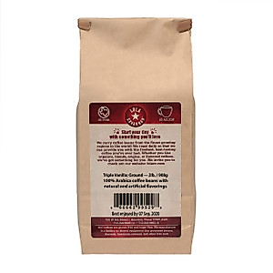 Lola Savannah Triple Vanilla Ground Caffeinated Coffee, 2lb
