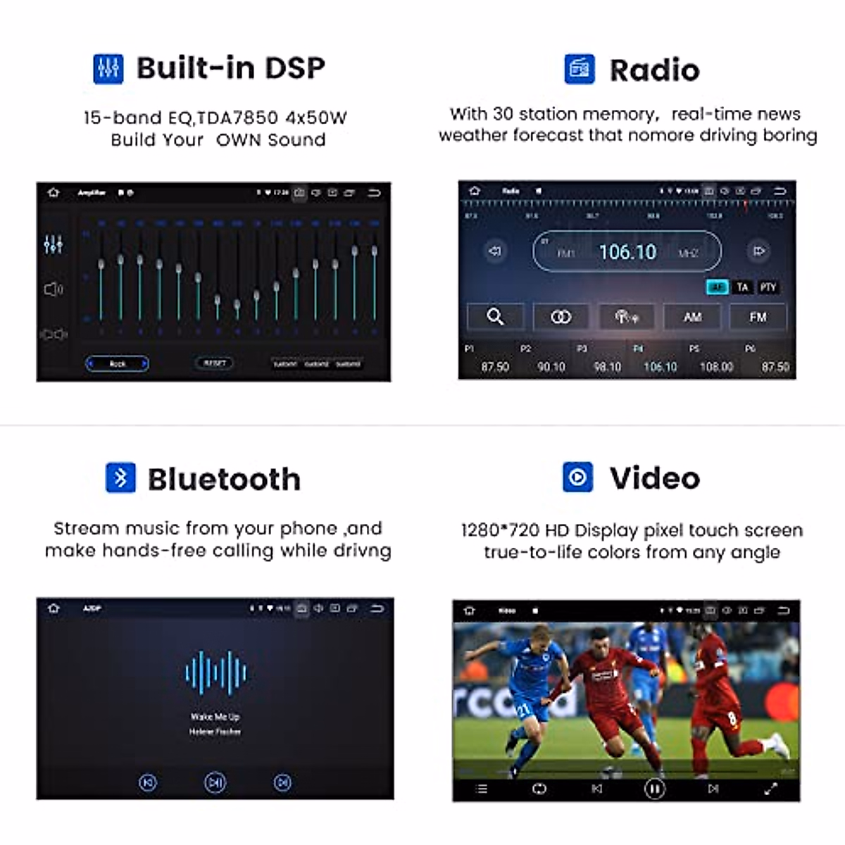 Dasaita Android 11 for Honda Civic 2006 2007 2008 2009 2010 2011 Wireless Carplay Android Auto Stereo Car Radio Touch Screen GPS Head Unit DSP 4G RAM 64G ROM