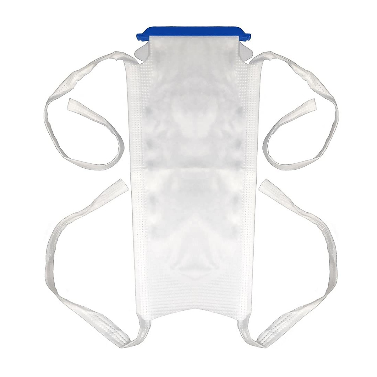 Large Refillable Ice Bags with Clamp Closure [Pack of 5] 6-1/2 x 14 – Reusable Easy Filling Hospital Icepack with Soft Outer Covering and Leak Resistant Inner Layer(5)