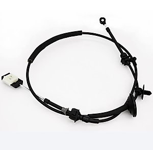 XC3Z-7E395-DA Automatic Transmission Shift Control Cable, Compatible with Ford F-250 F250 Super Duty Excursion 1999-2004 5.4L 6.8L Engines Only, By LIYYOO