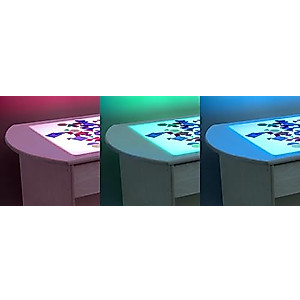 Wood Designs 991313 30" Brilliant Light Table with Storage, Interactive Sensory Light Table for Classroom, Daycare, Preschool