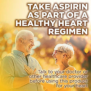 Basic Care Aspirin Regular Strength Tablets, 325mg, 500 Count