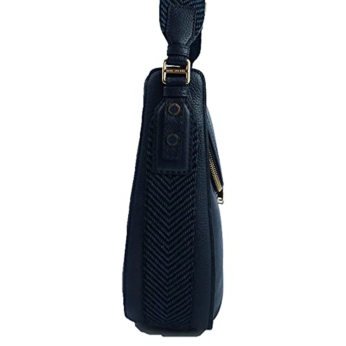 Marc Jacobs H211L01RE21-426 Blue Sea With Gold Hardware Women's Leather Shoulder Hobo Bag