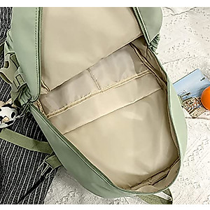 Micjcit College Student Backpack Waterproof And Wear-Resistant Leisure Business Sports Backpack Computer Bag Free Doll