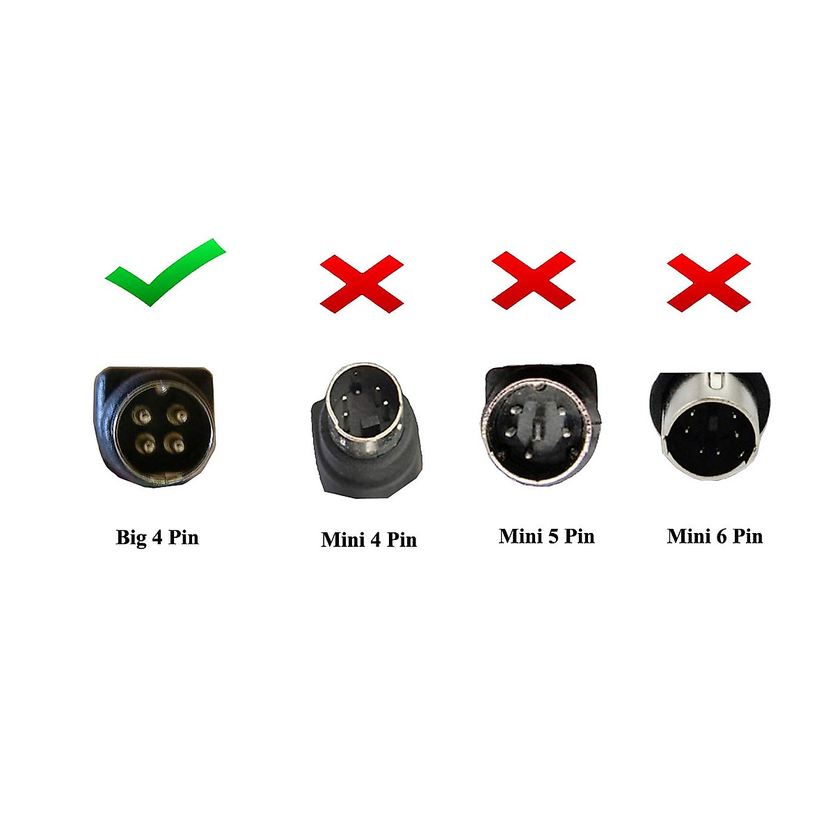 UpBright 4-Pin AC/DC Adapter Compatible with LACIE ACLG-51 710200 ACU057A-0512 GP-ACU057A-0512 Xtreamer X treamer ACLG51 ACU057A0512 Hard Disk Drive HDD HD 5V 4.2A 21W 12V 3A 36W 57W Power Supply Cord